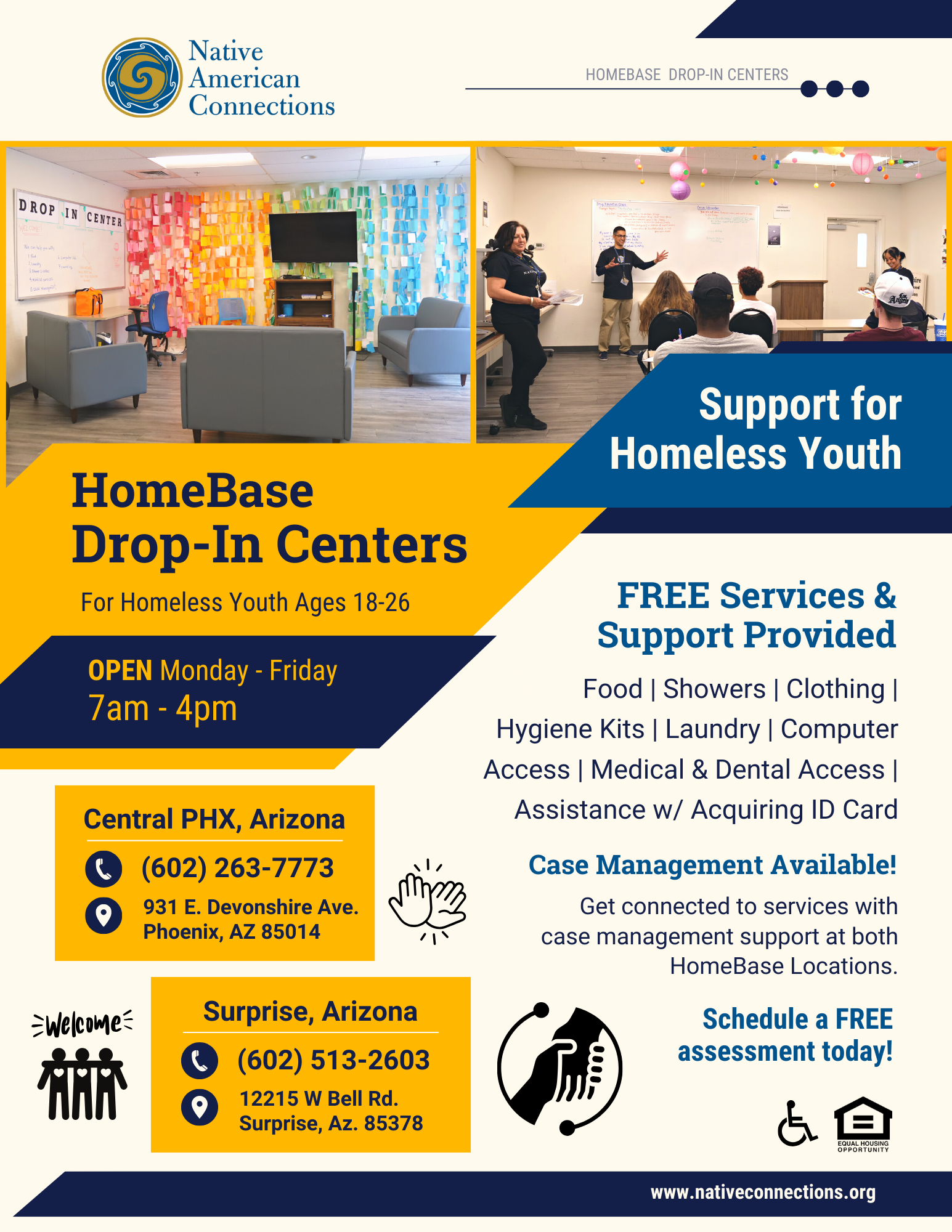 Youth Drop-In Centers - Native American Connections